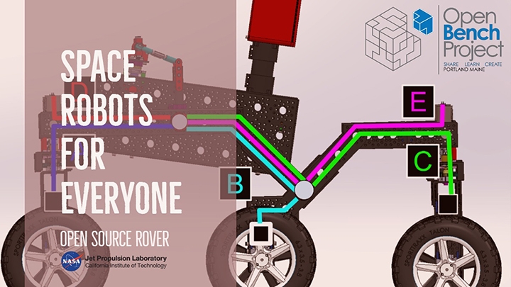 Space Robots for Everyone: Open Source Rover – Open Bench Project