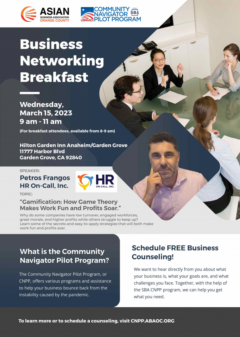 ABAOC-CNPP Business Networking Breakfast