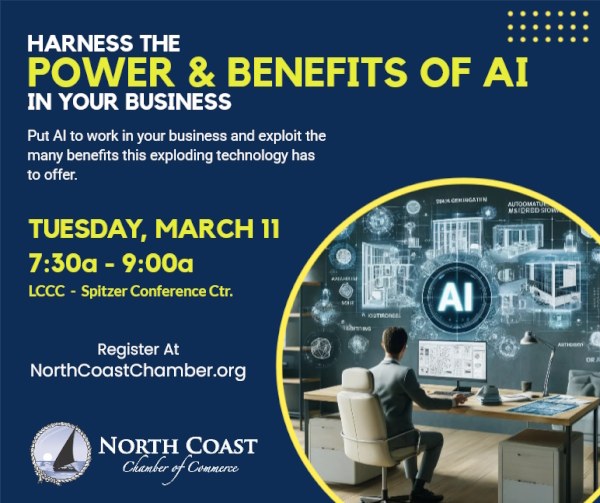 AI Workshop: "Harness the Power & Benefits of AI" – North Coast Chamber of Commerce
