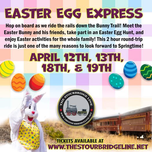 Stourbridge Line: Easter Egg Express – Greater Honesdale Partnership