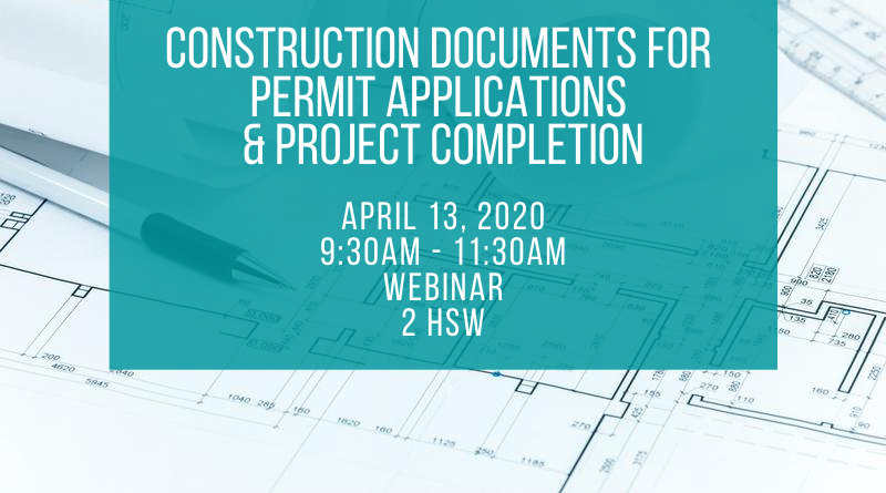 Codes Program Series: Construction Documents for Permit Applications ...