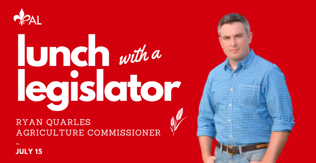 Lunch with a Legislator: Ryan Quarles – YPAL