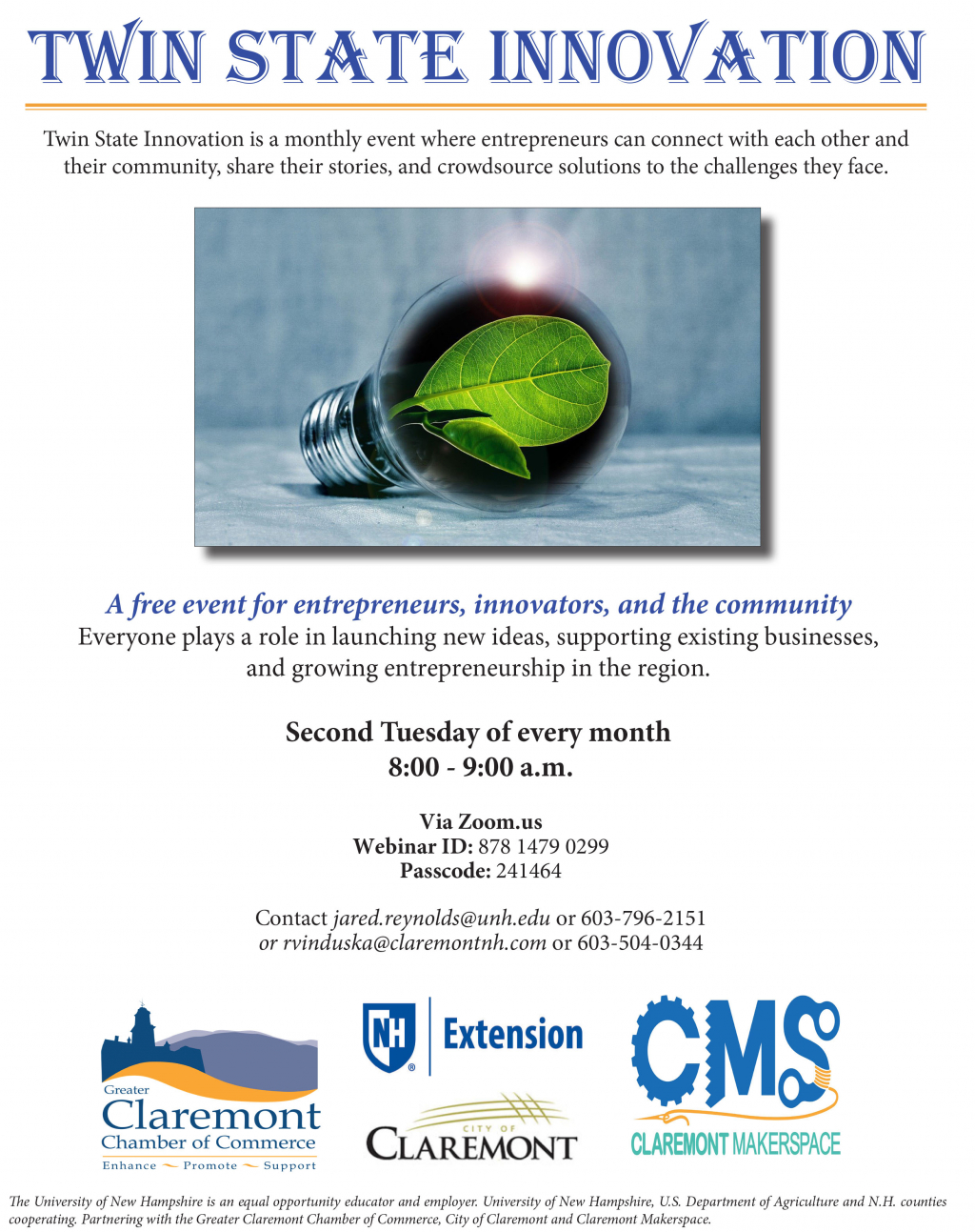 Twin State Innovation – The Claremont MakerSpace