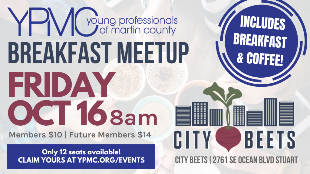YPMC – Breakfast Meetup – Young Professionals of Martin County