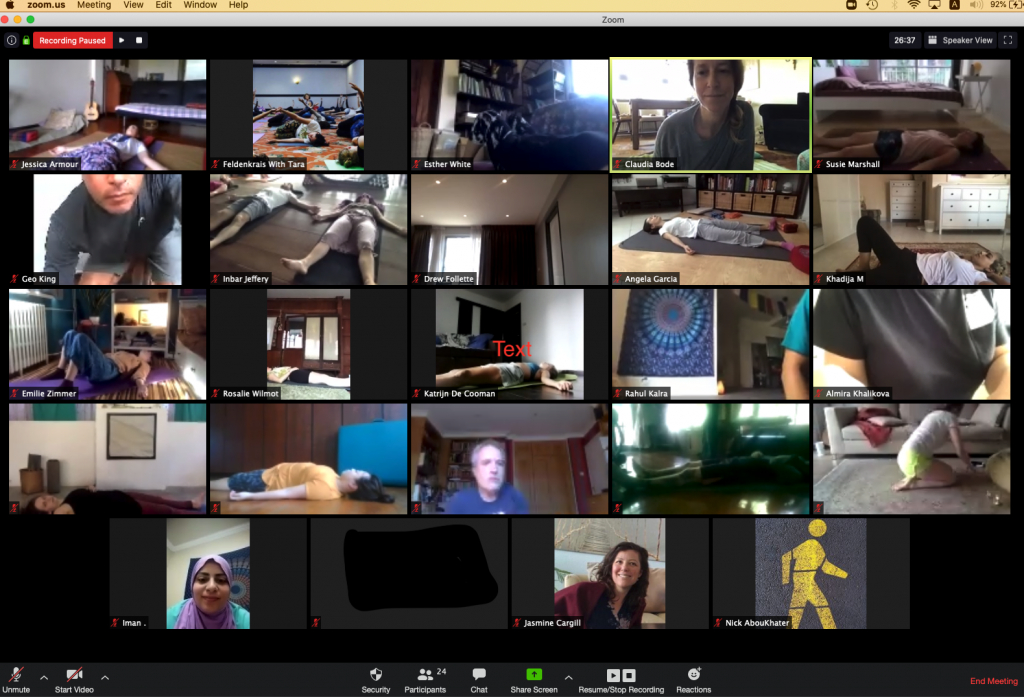 Image for Awareness Through Movement on Zoom