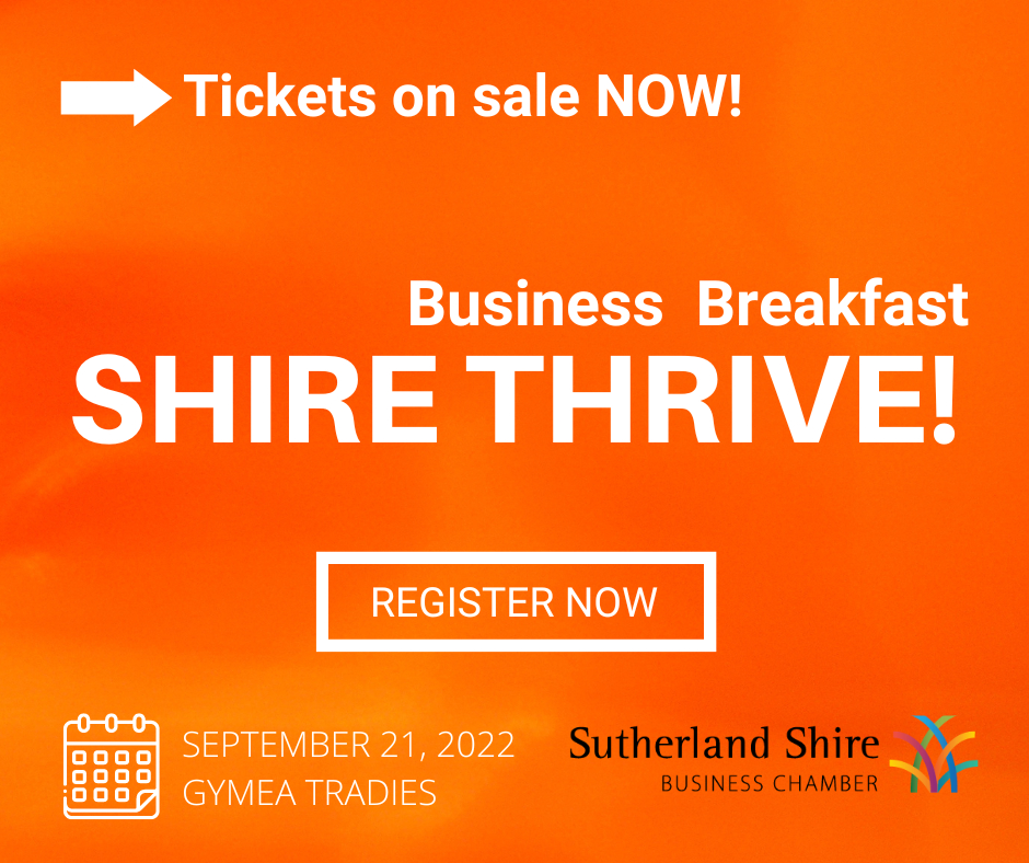 Sutherland Shire Business Chamber Breakfast.