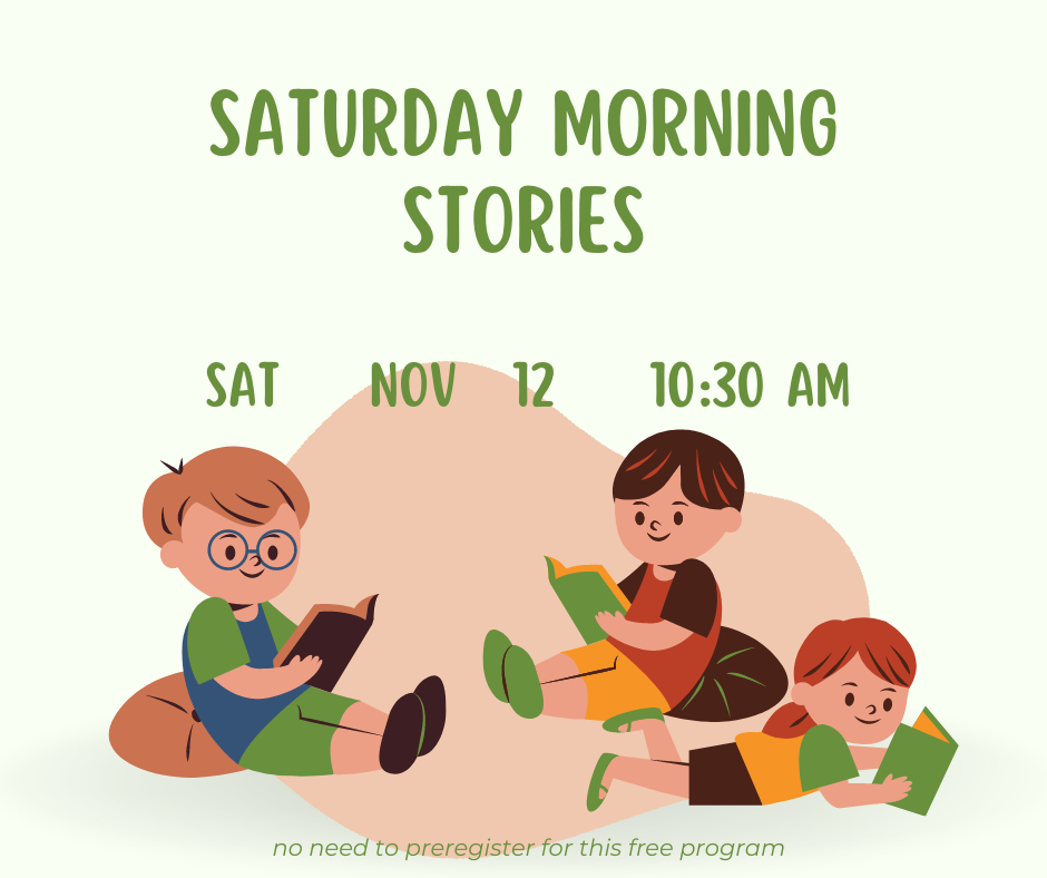 Saturday Morning Stories – Dickinson County Conservation Board