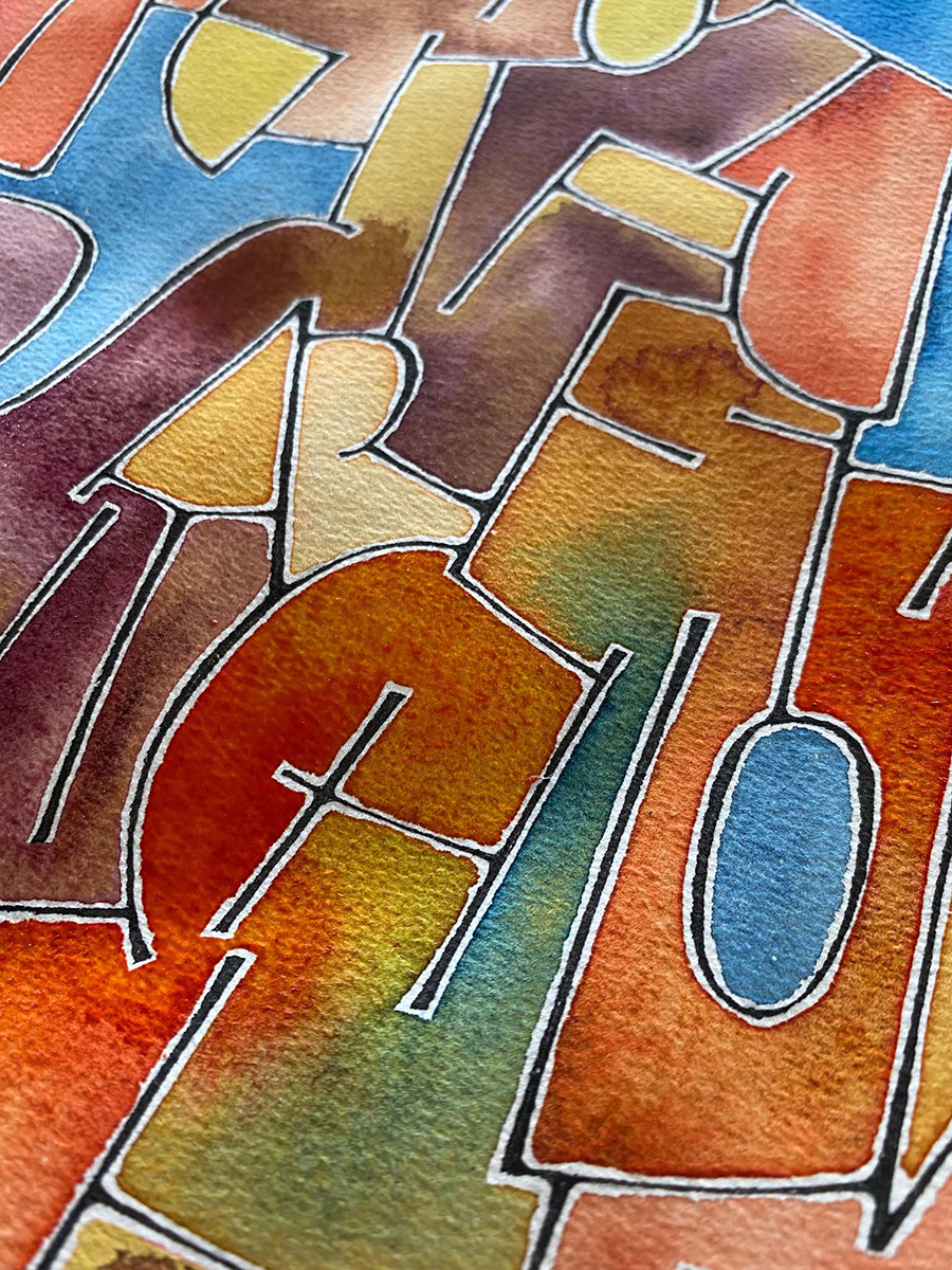 Image for Drawn Letters With Color Pizzazz with Jurgen Vercaemst: Session 2
