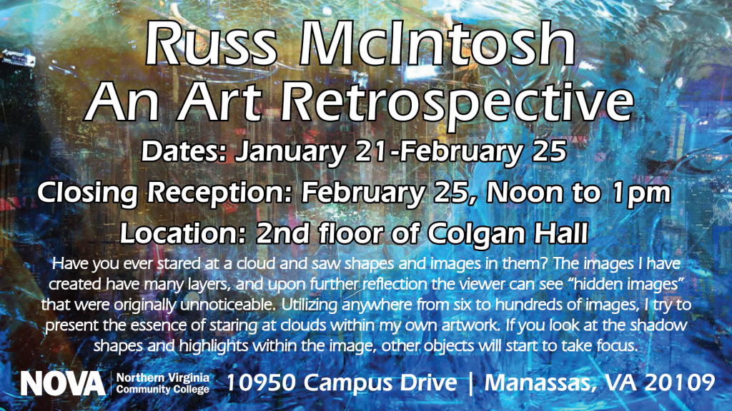 Image for Russ McIntosh - An Art Retrospective for NVCC