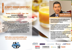 Events – Bi-County Business Round Table