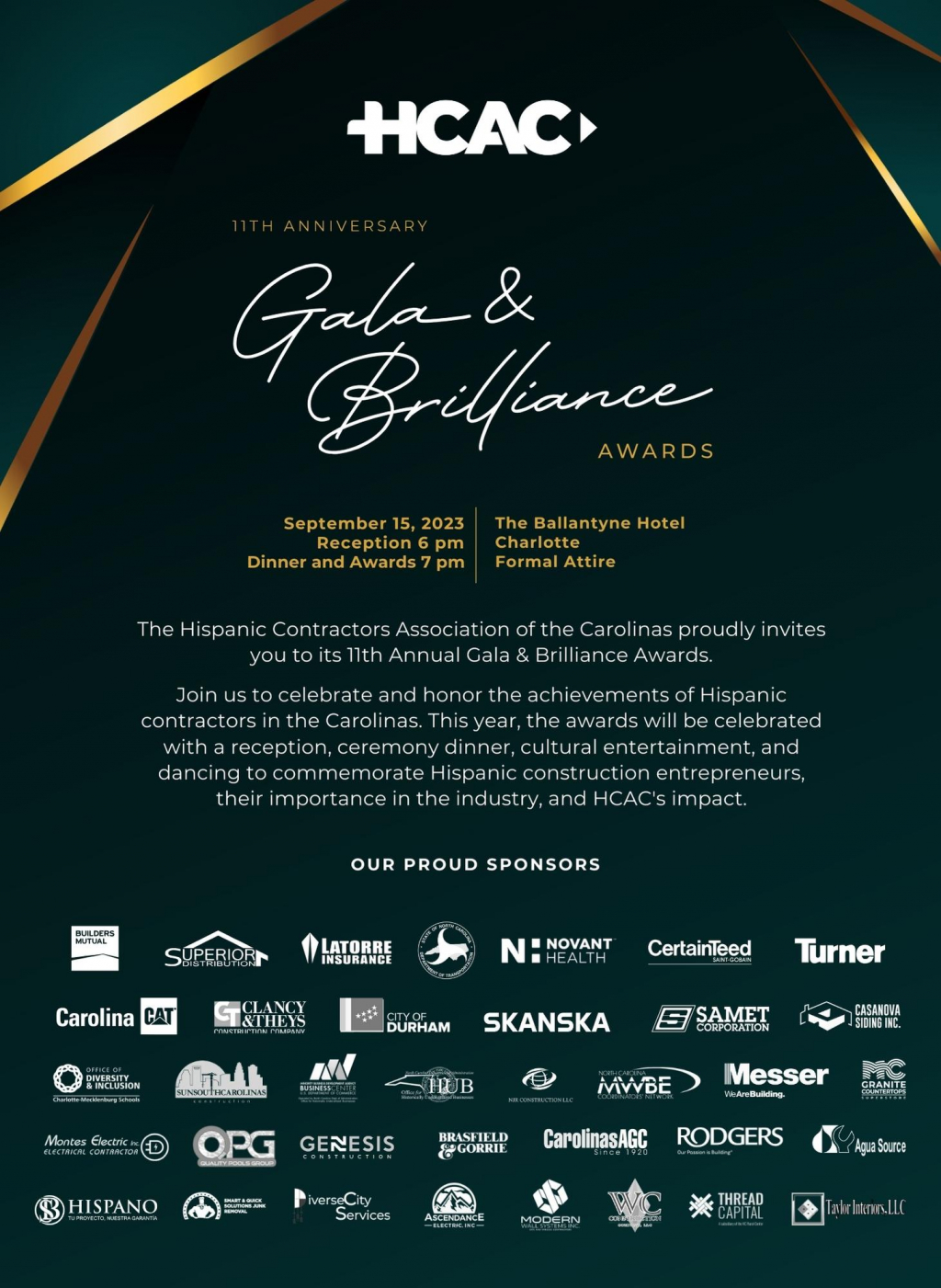 Image for HCAC Gala & Brilliance Awards 2023