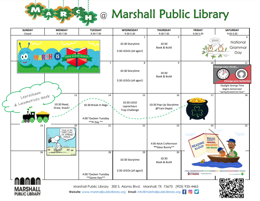 Marshall Public Library Event - Greater Marshall Chamber of Commerce