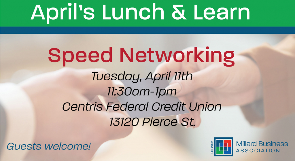 Image for April's Lunch & Learn: Speed Networking