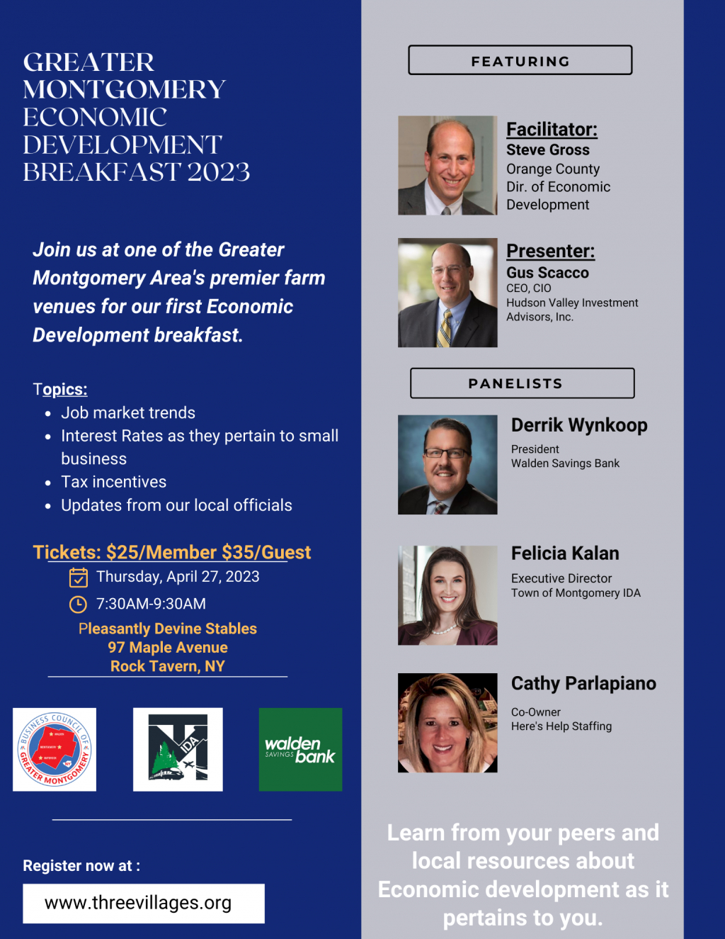 Events - Business Council of Greater Montgomery - ThreeVillages.org