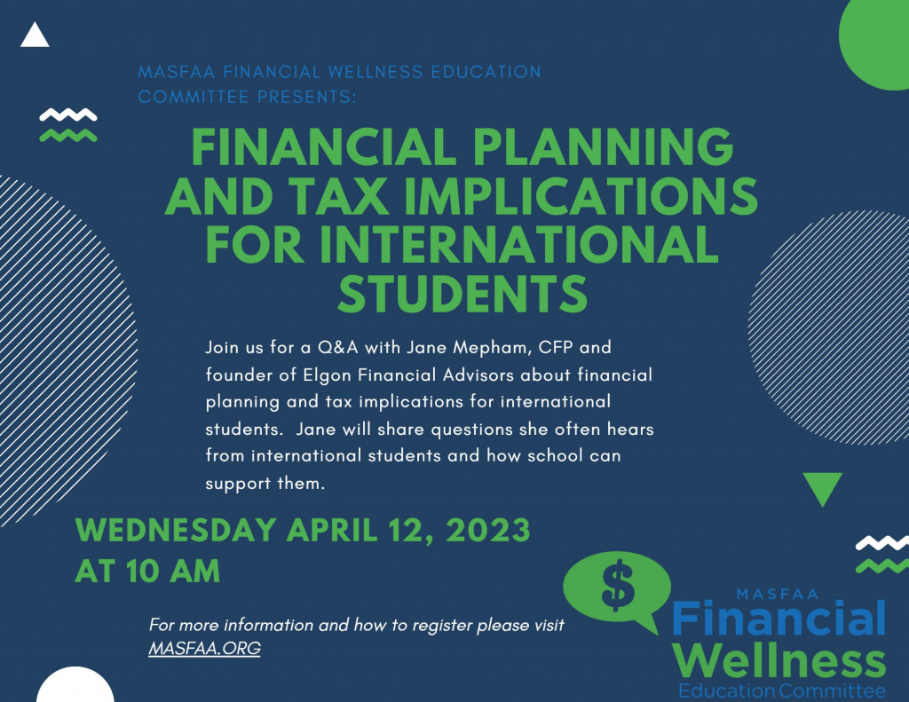 Image for Financial Planning and Tax Implications for International ...