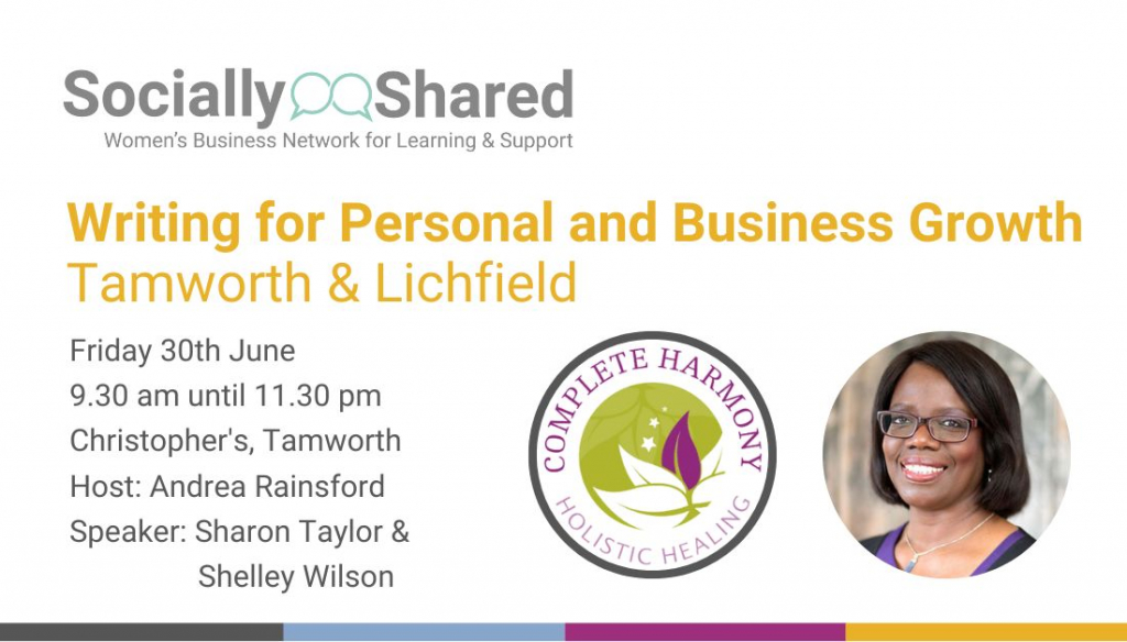 Image for Socially Shared Tamworth and Lichfield - Writing For Personal ...