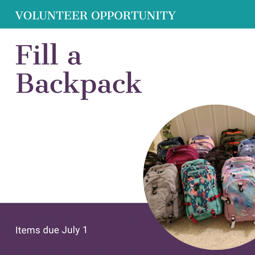 Image for Fill a Backpack