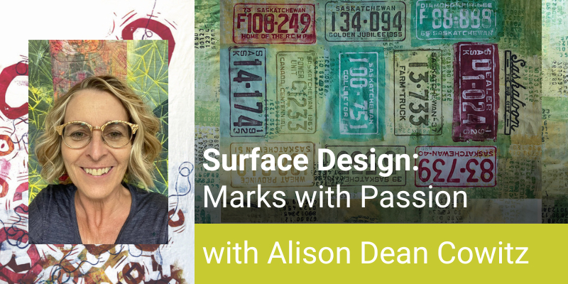 Surface Design – Marks with Passion – The Arts Station