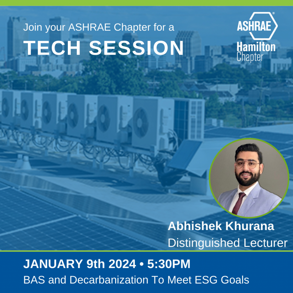 Chapter Meeting List View - ASHRAE Hamilton