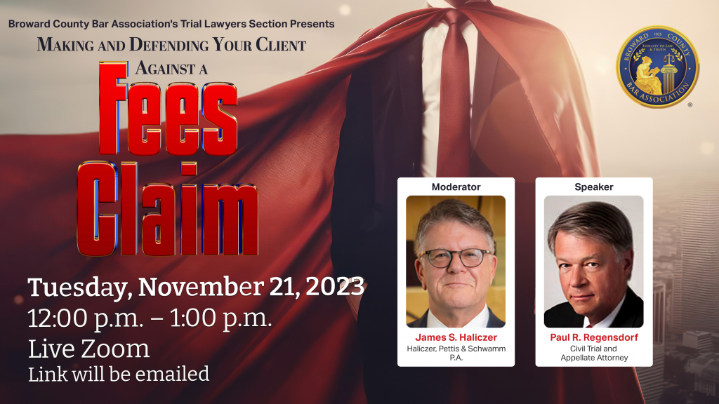 Image for Making and Defending Your Client Against a Fees Claim