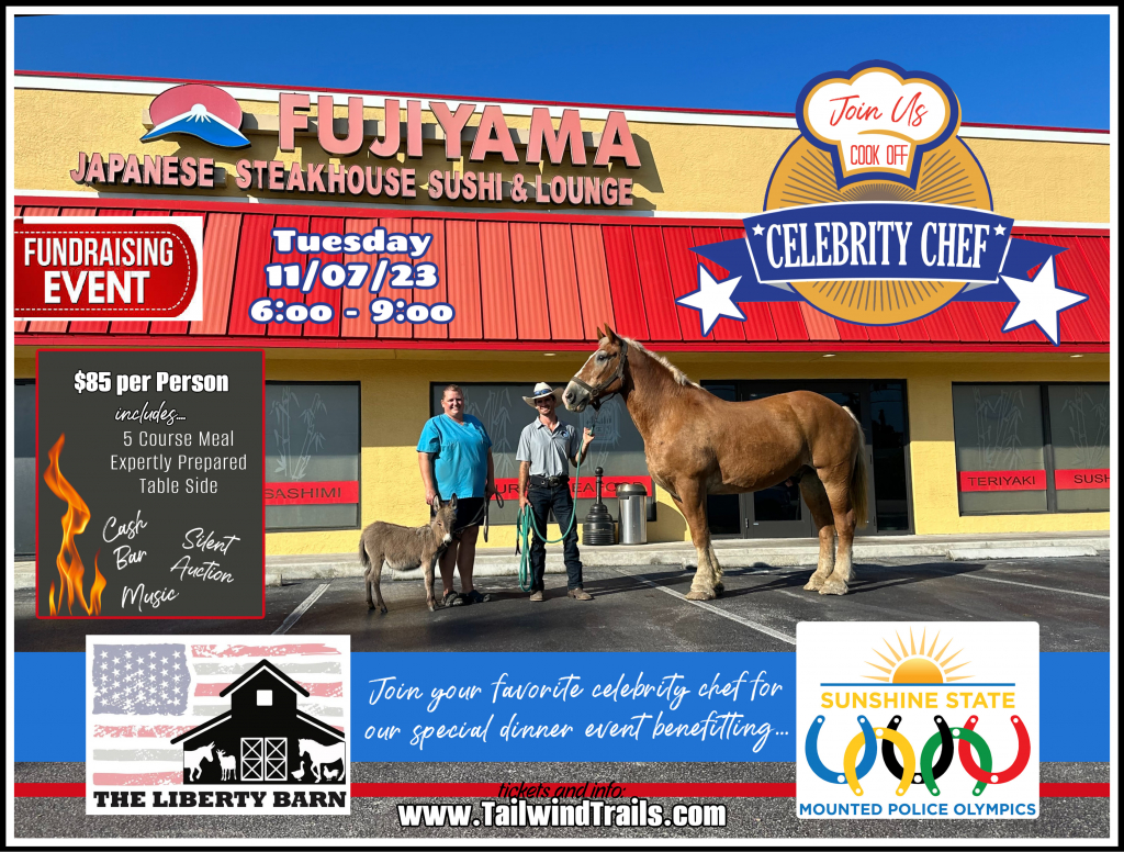 CELEBRITY CHEF EVENT – Tailwinds Trails