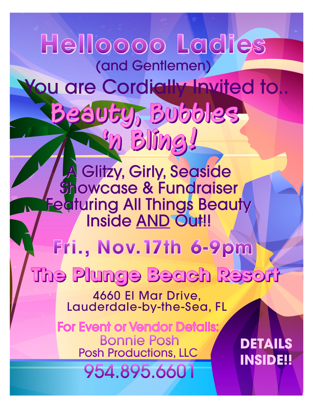 Beauty, Bubbles 'n Bling