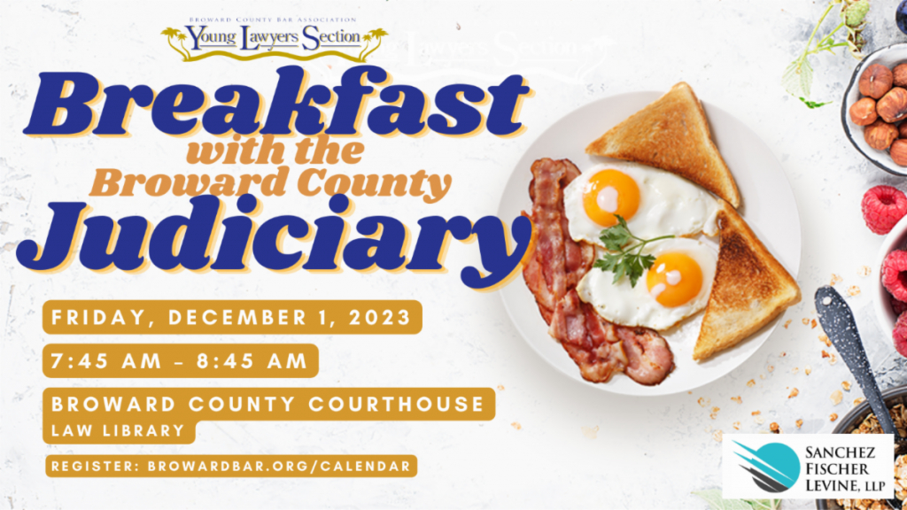 Image for YLS Breakfast with the Broward County Judiciary