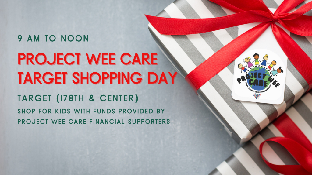 Image for Project Wee Care Target Shopping Day