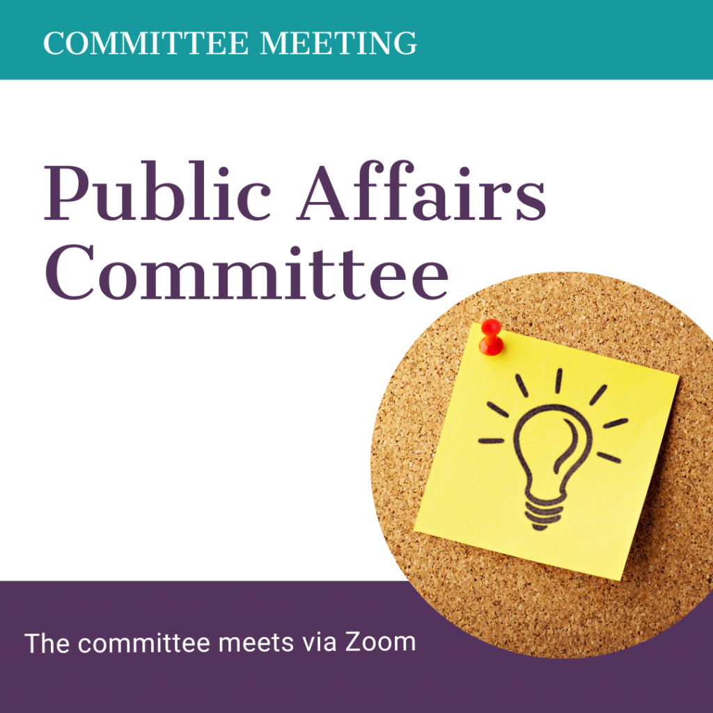 Image for Public Affairs Committee Meeting