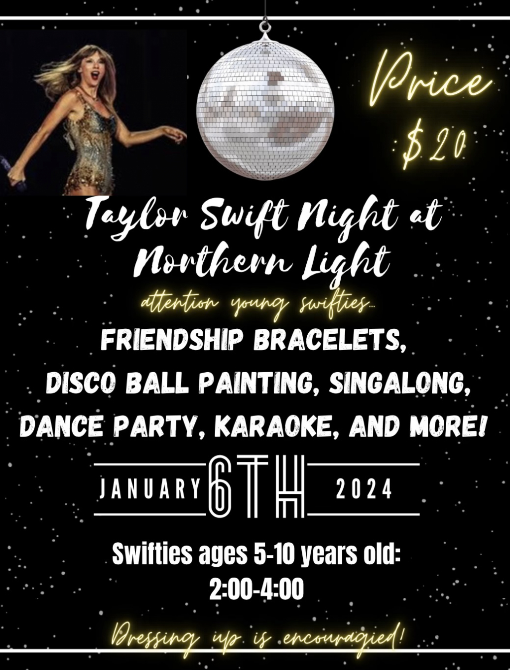 Taylor Swift Night @ Northern Light – Greater Honesdale Partnership