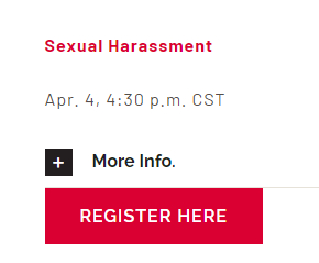 Sexual Harassment / Assault Awareness Month (Virtual Event – NATIONALS ...