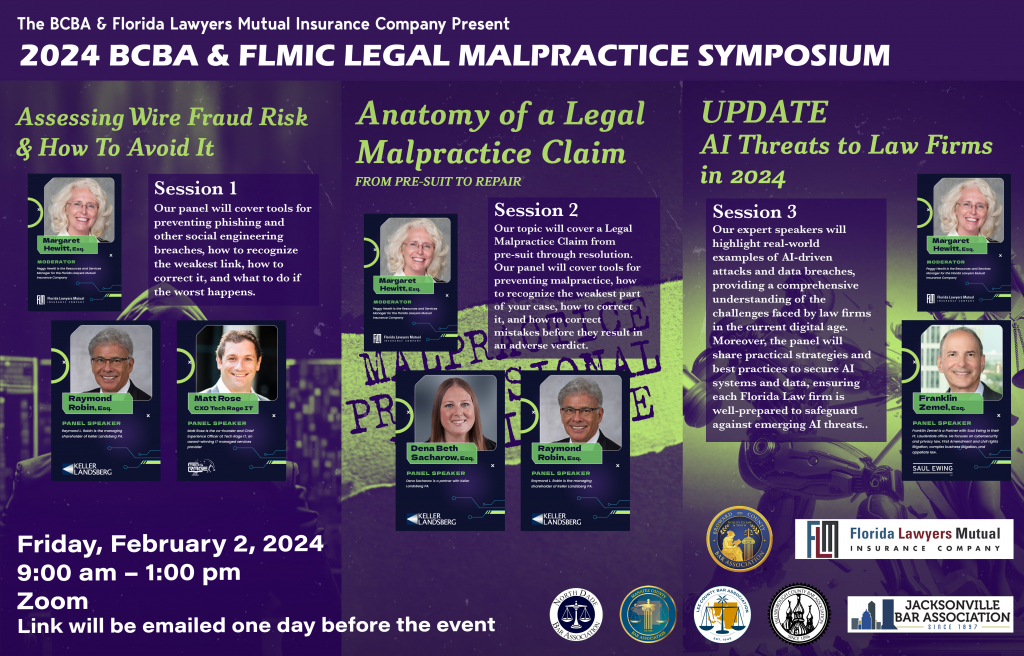 Image for 2024 BCBA & FLMIC Legal Malpractice Symposium