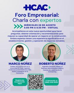 Image for Foro Empresarial: Charla con Expertos - Virtual