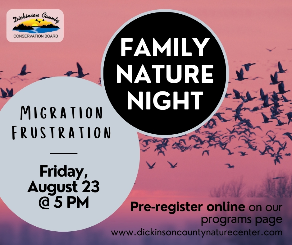 Family Nature Night: Migration Frustration – Dickinson County ...