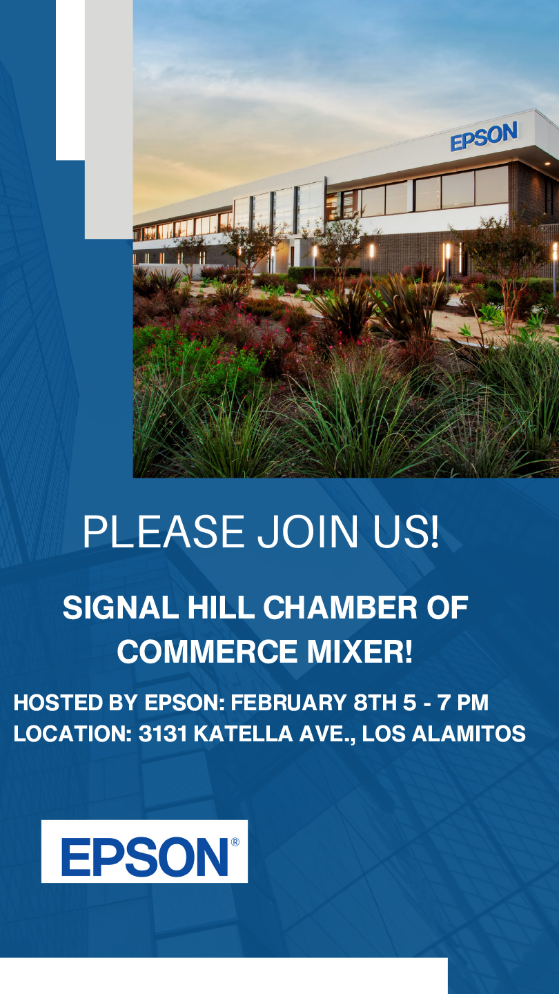 Signal Hill Chamber of Commerce February Evening Mixer with Epson ...