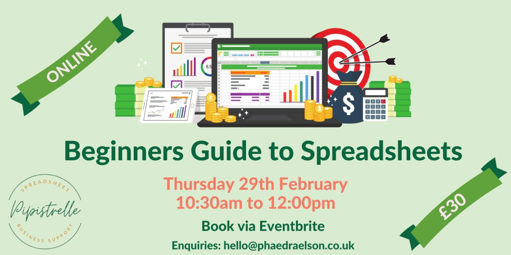 Image for A Beginners Guide to Spreadsheets