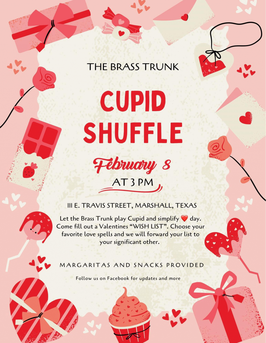 Cupid Shuffle at The Brass Trunk - Greater Marshall Chamber of Commerce