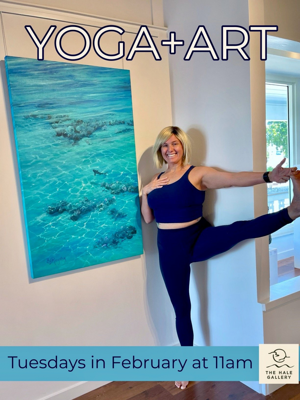 Image for Yoga at The Hale Gallery: Tuesdays at 11am