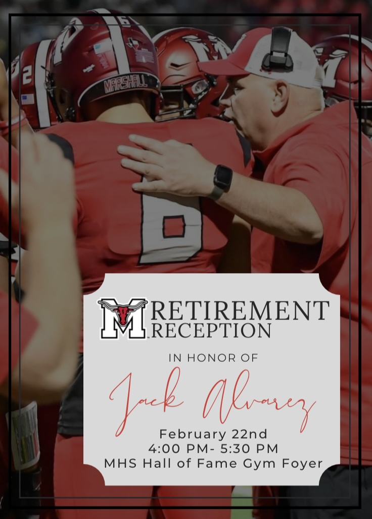 MHS Coach Jack Alvarez Retirement Reception - Greater Marshall Chamber ...