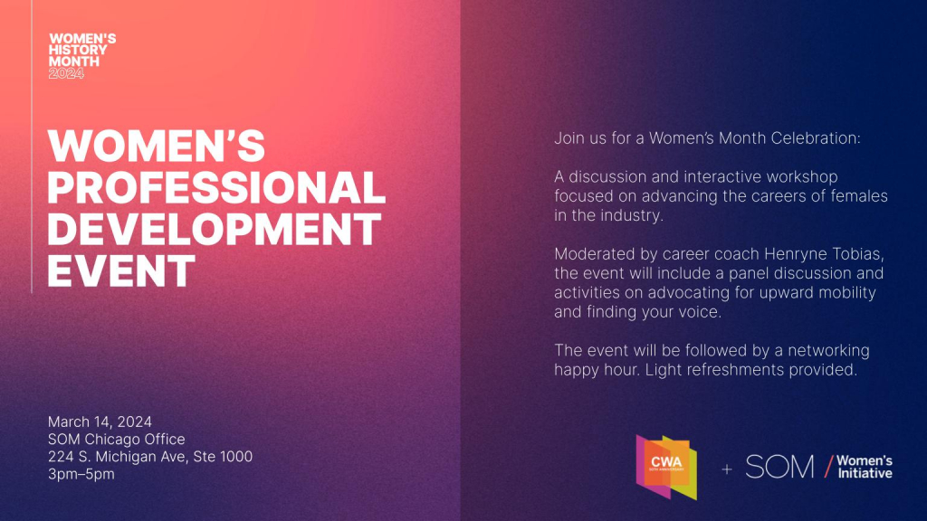 Women's Professional Development Event – Chicago Women in Architecture