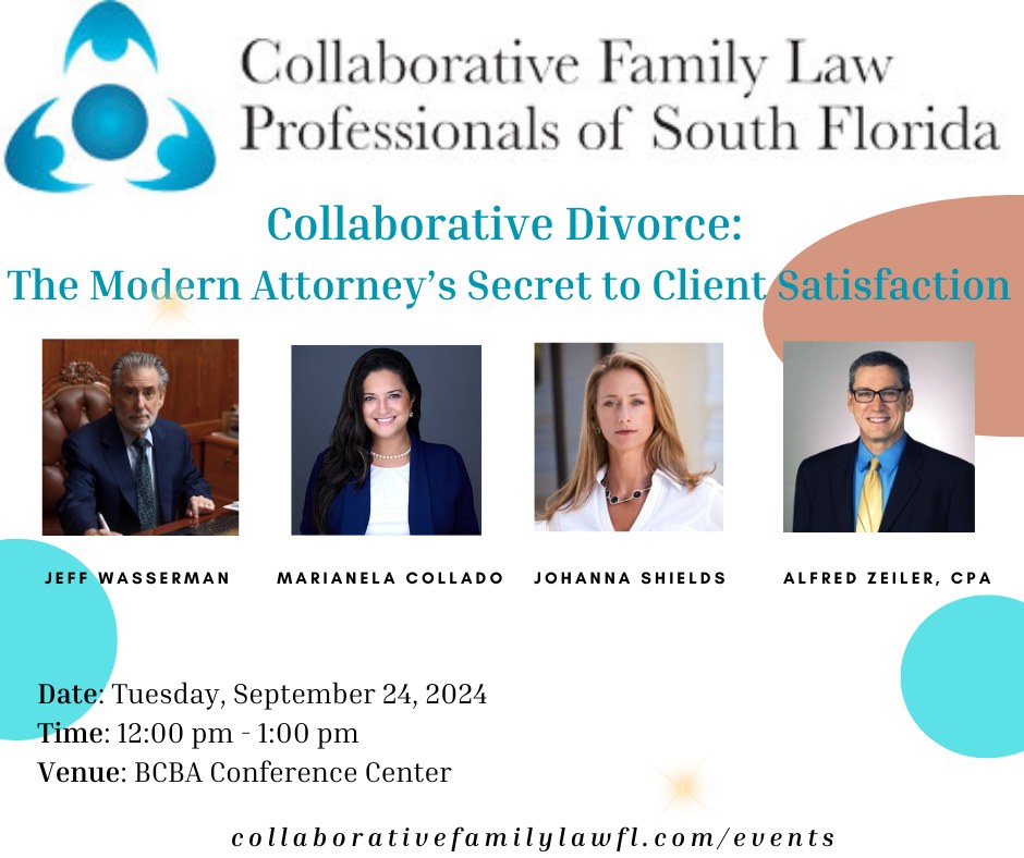 Image for September General Meeting - Collaborative Divorce: The Modern Attorney’s Secret to ...