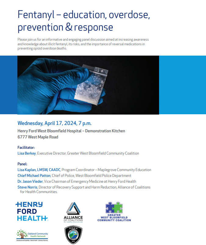 Image for HFBH Fentanyl Education, Overdose, Prevention & Response