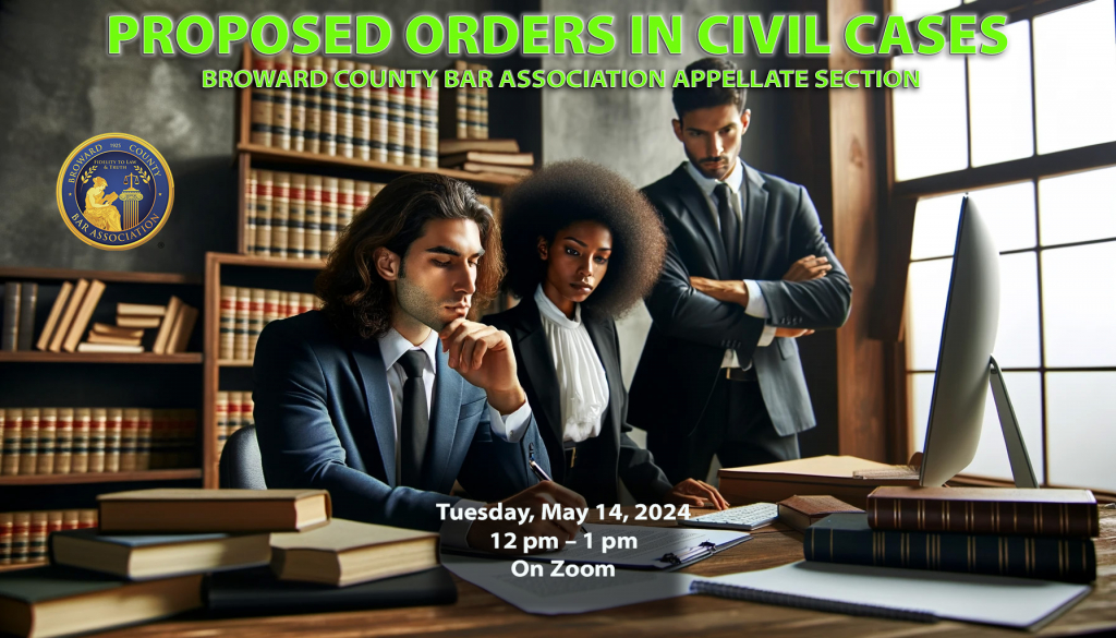 Image for Proposed Orders in Civil Cases