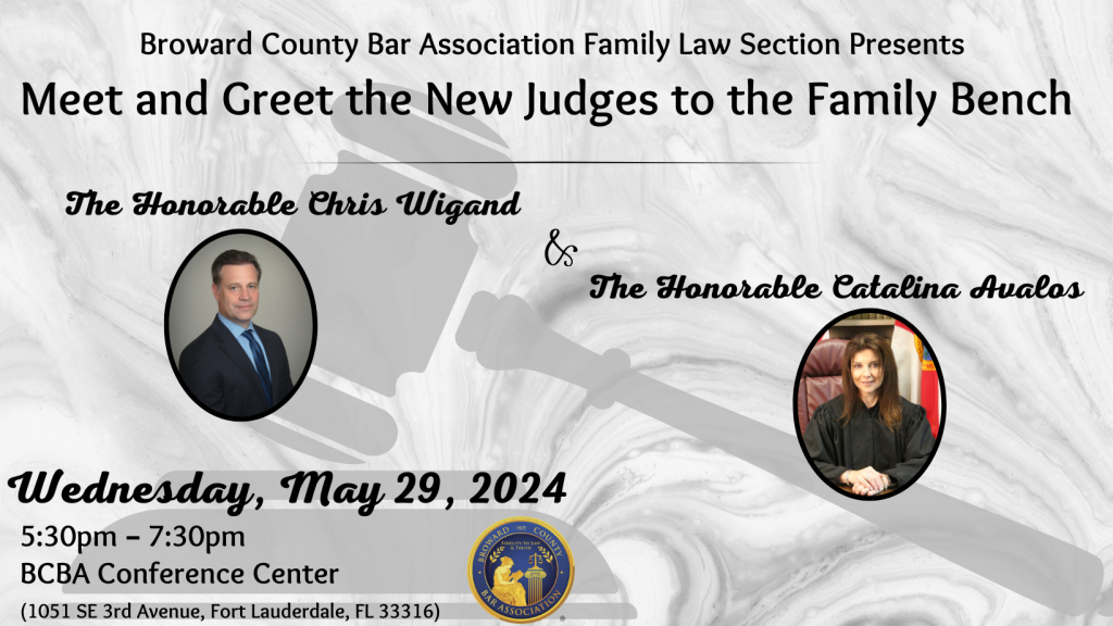 Image for Meet & Greet the New Judges to the Family Bench