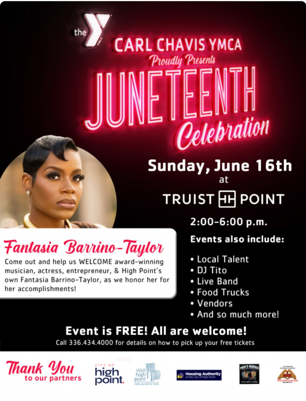 The Carl Chavis YMCA presents 2024 Juneteenth Celebration – Guilford ...