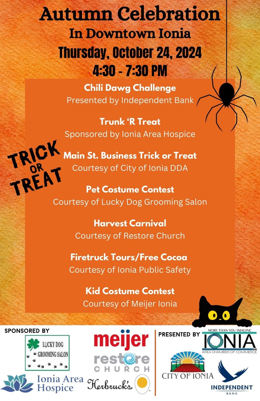 Ionia Community Event Calendar | Ionia Area Chamber