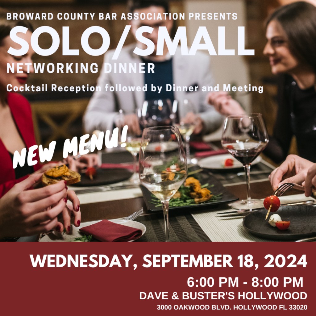 Image for Solo/Small Firm Networking Dinner