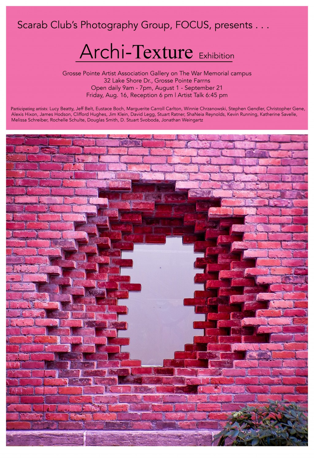 Image for Archi-Texture by the photographers of FOCUS thru Sept. 20