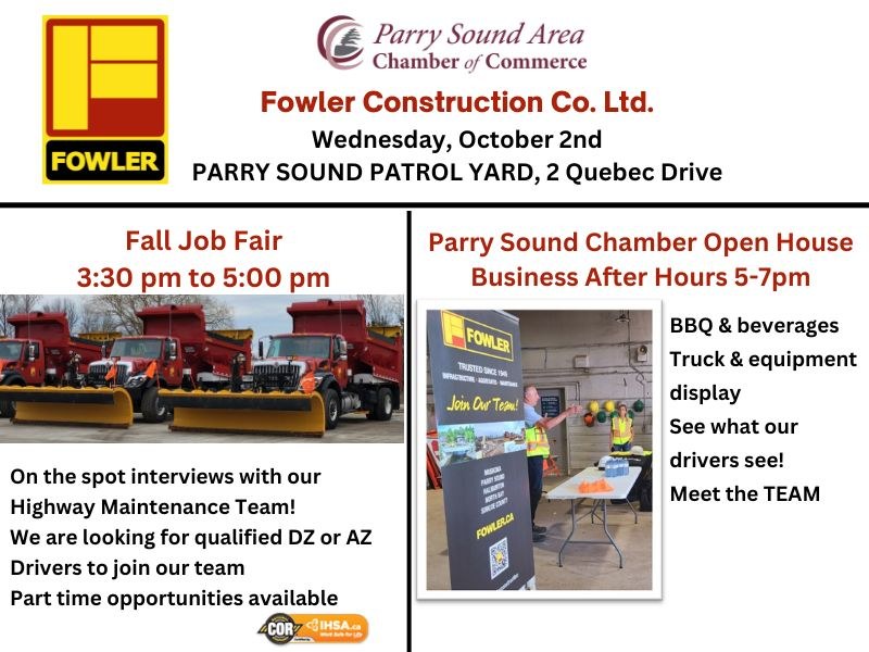 Events | psachamber.ca (former shoplocalparrysound.ca website)