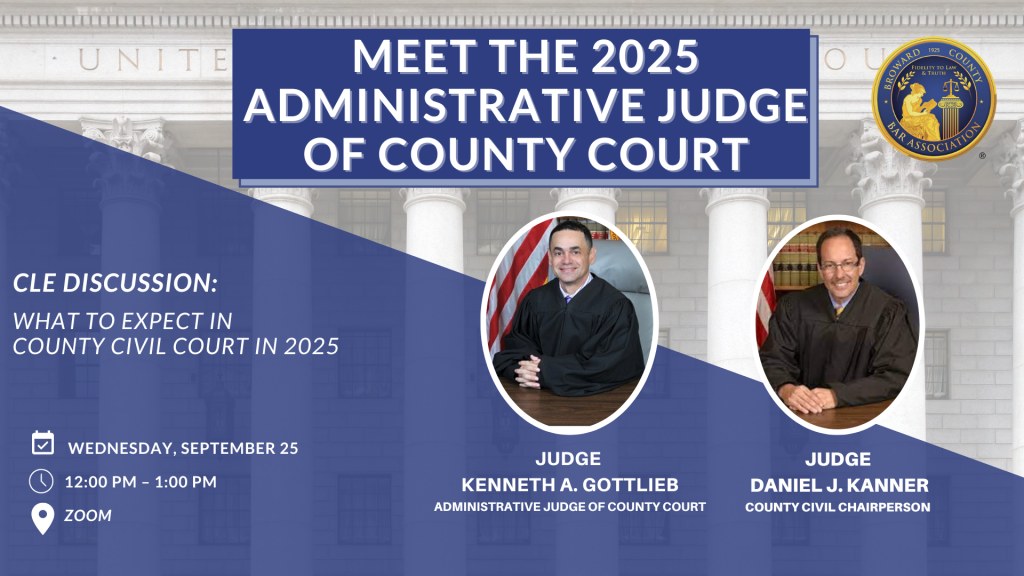Image for Meet the 2025 Administrative Judge of County Court